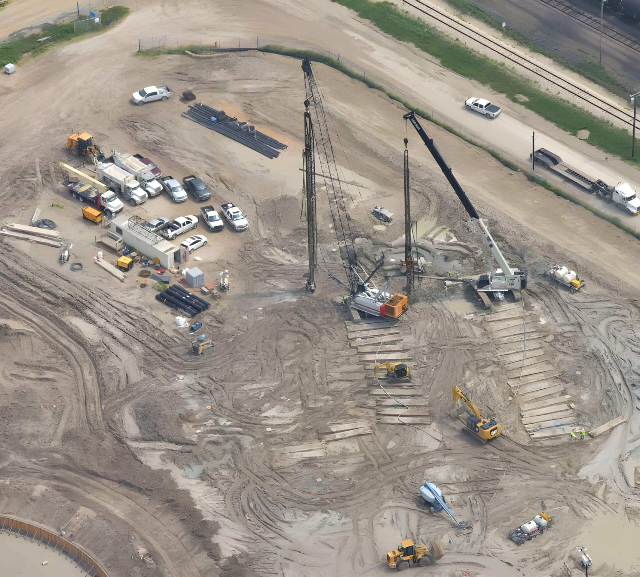 Buckeye Hub Tanks - A.H. Beck Foundation Company