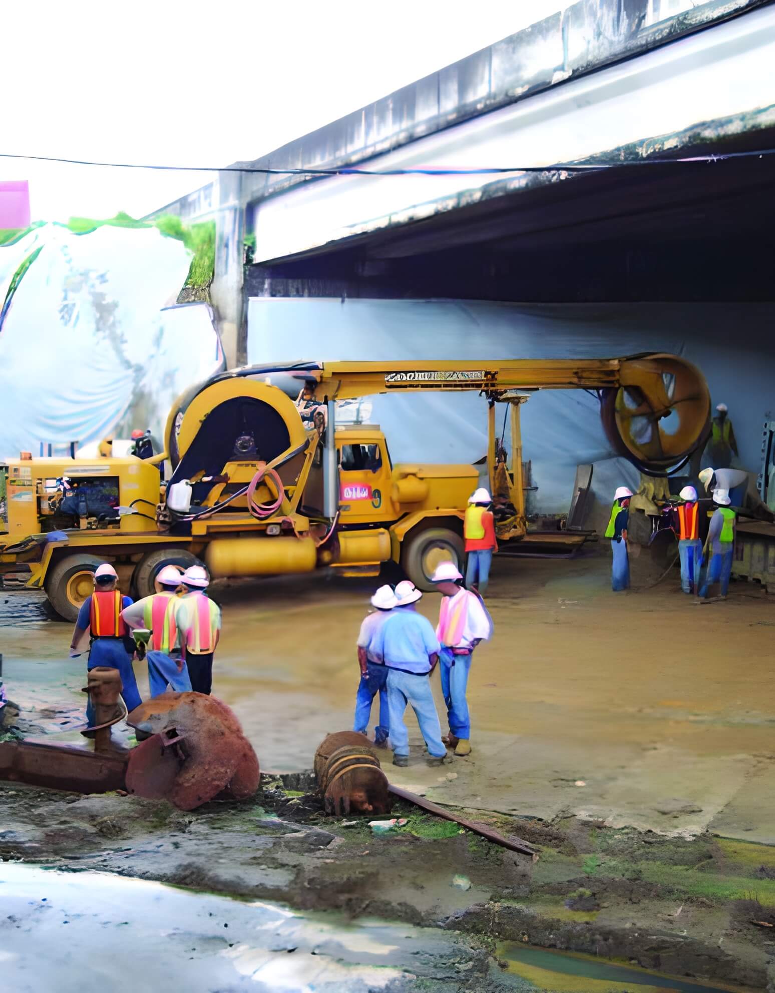 De Diego Bridge Modifications - A.H. Beck Foundation Company