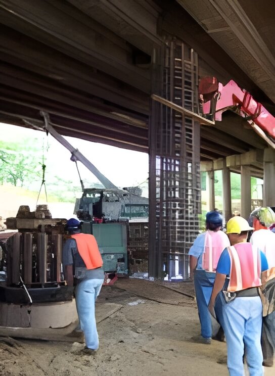 De Diego Bridge Modifications - A.H. Beck Foundation Company