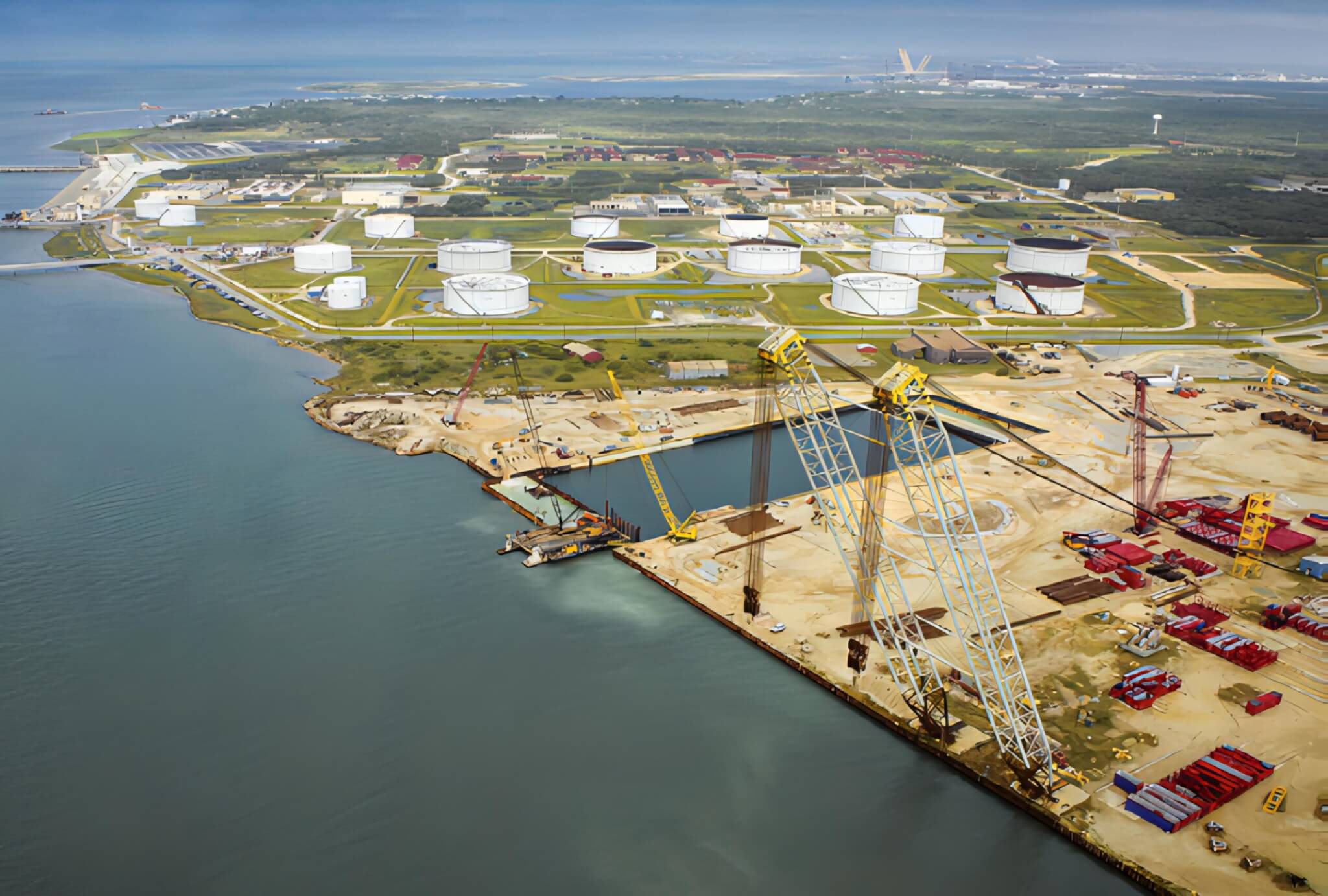 Graving Dock - Secant Pile Wall - A.H. Beck Foundation Company